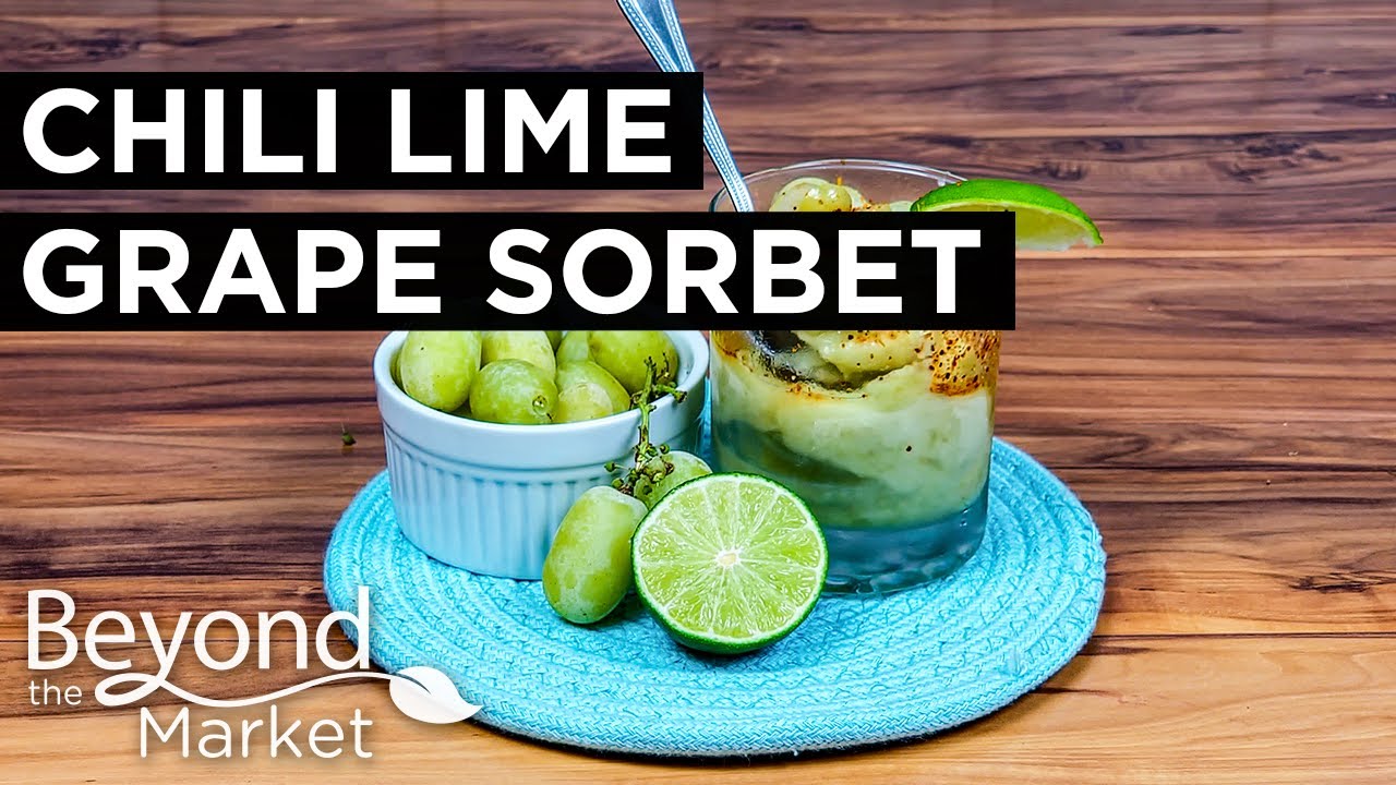 Sweet & Spicy Grape Sorbet | PCFMA
