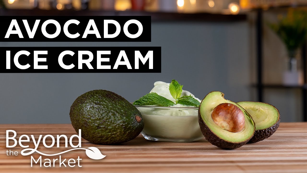 Easy Avocado Ice Cream | PCFMA